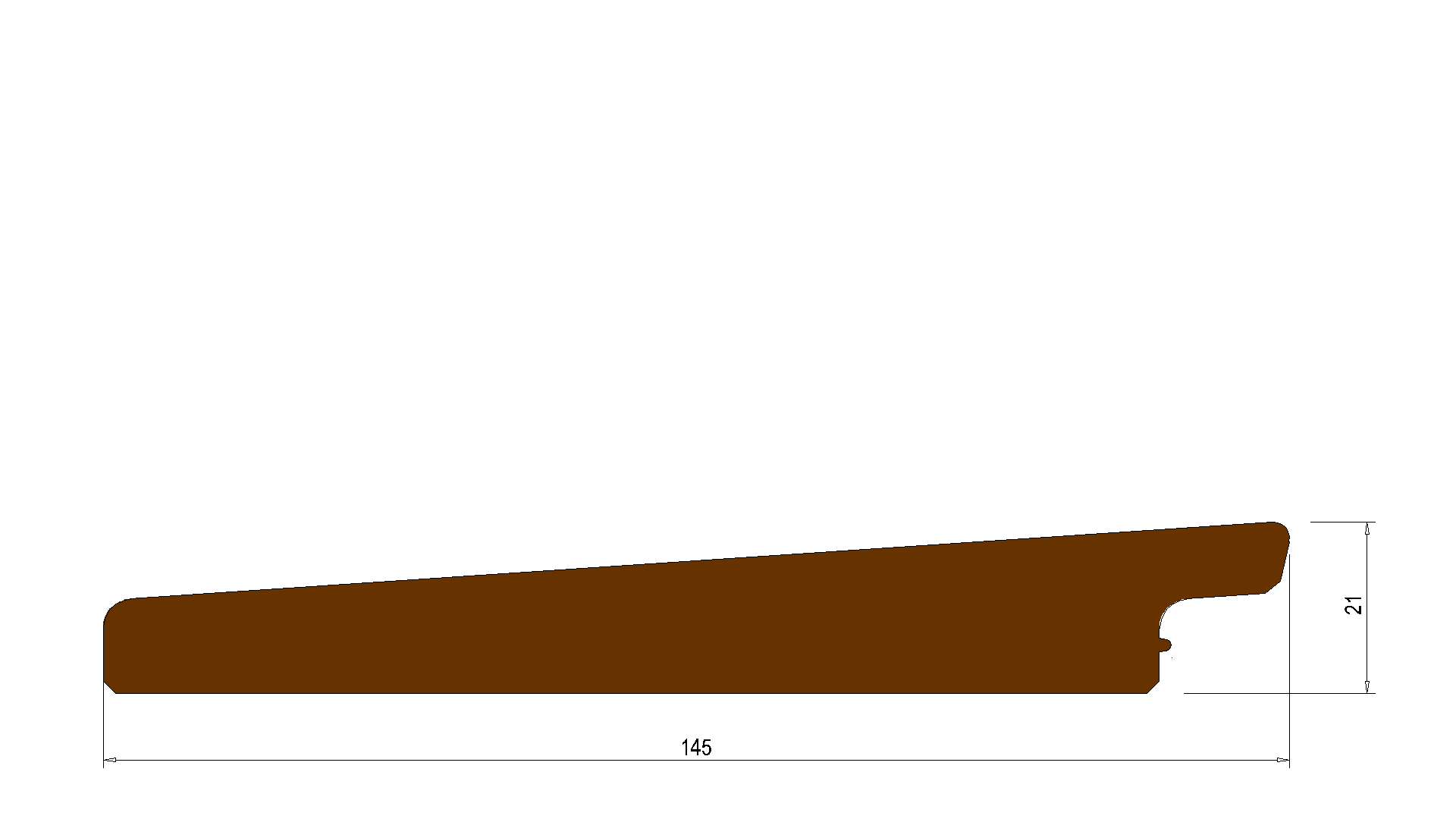 Kebony Clear Bevel Halflap Cladding 22 x 145mm | Kebony Global