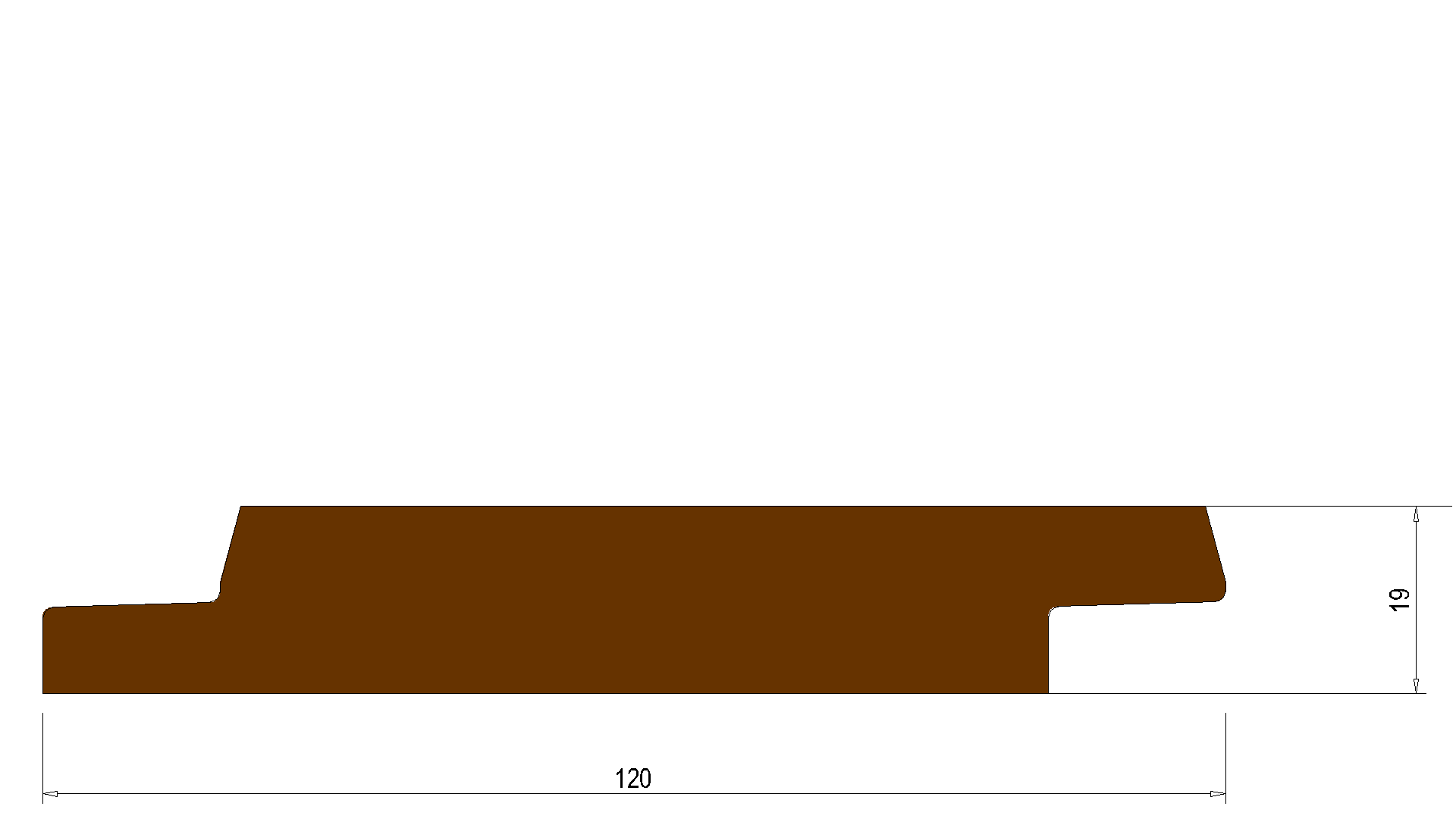 Kebony Clear Shiplap 75° Cladding 19 x 120mm | Kebony Global