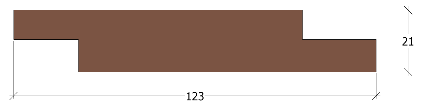 Kebony Character Shiplap 90 Cladding 21 x 123mm | Kebony Global